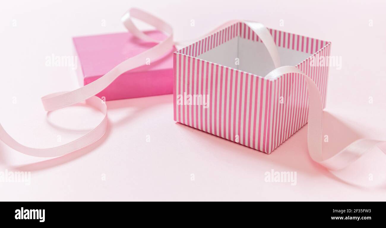 Open Birthday Gift Box