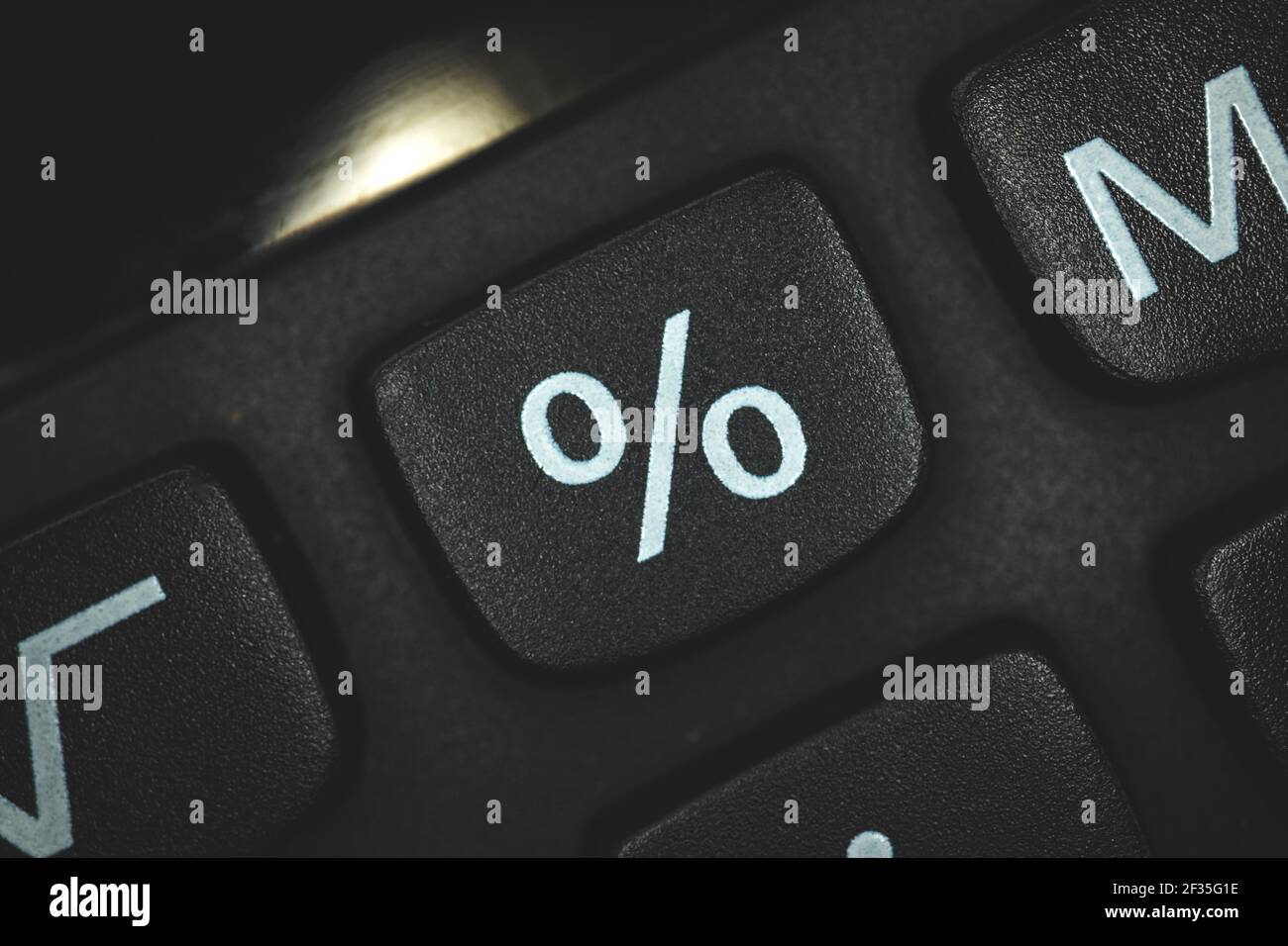 Document percentage sign money hi-res stock photography and images - Alamy