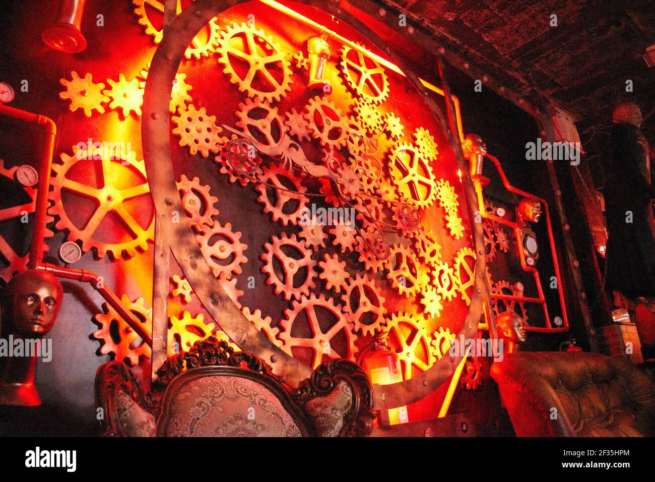 Mechanical circulation system by rotation Stock Photo - Alamy