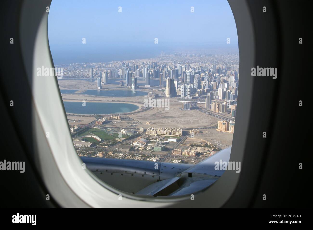 Aerial view. Dubai, United Arab Emirates (UAE Stock Photo - Alamy