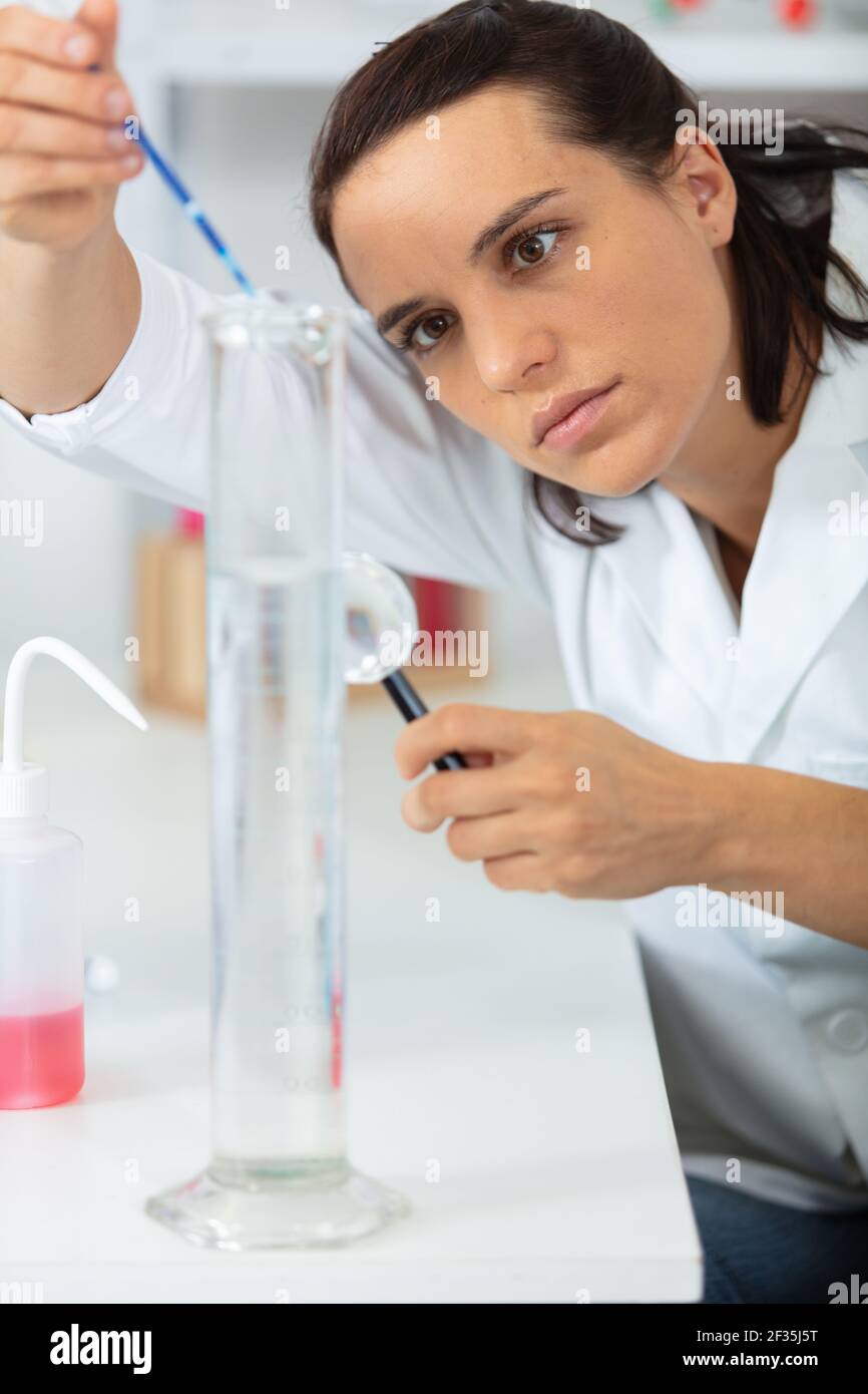 Phd student laboratory hi-res stock photography and images - Alamy
