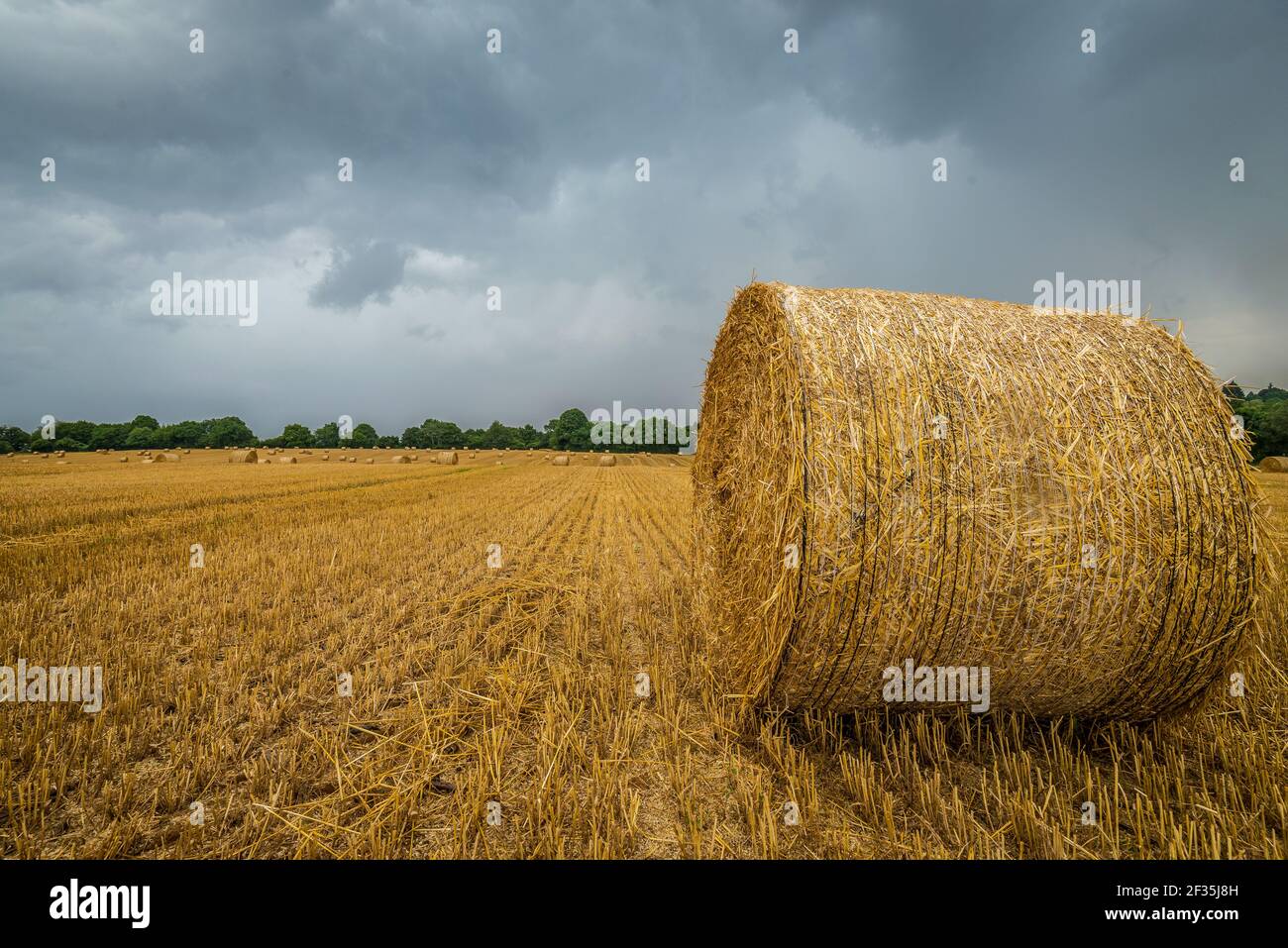Straw roll hi-res stock photography and images - Alamy