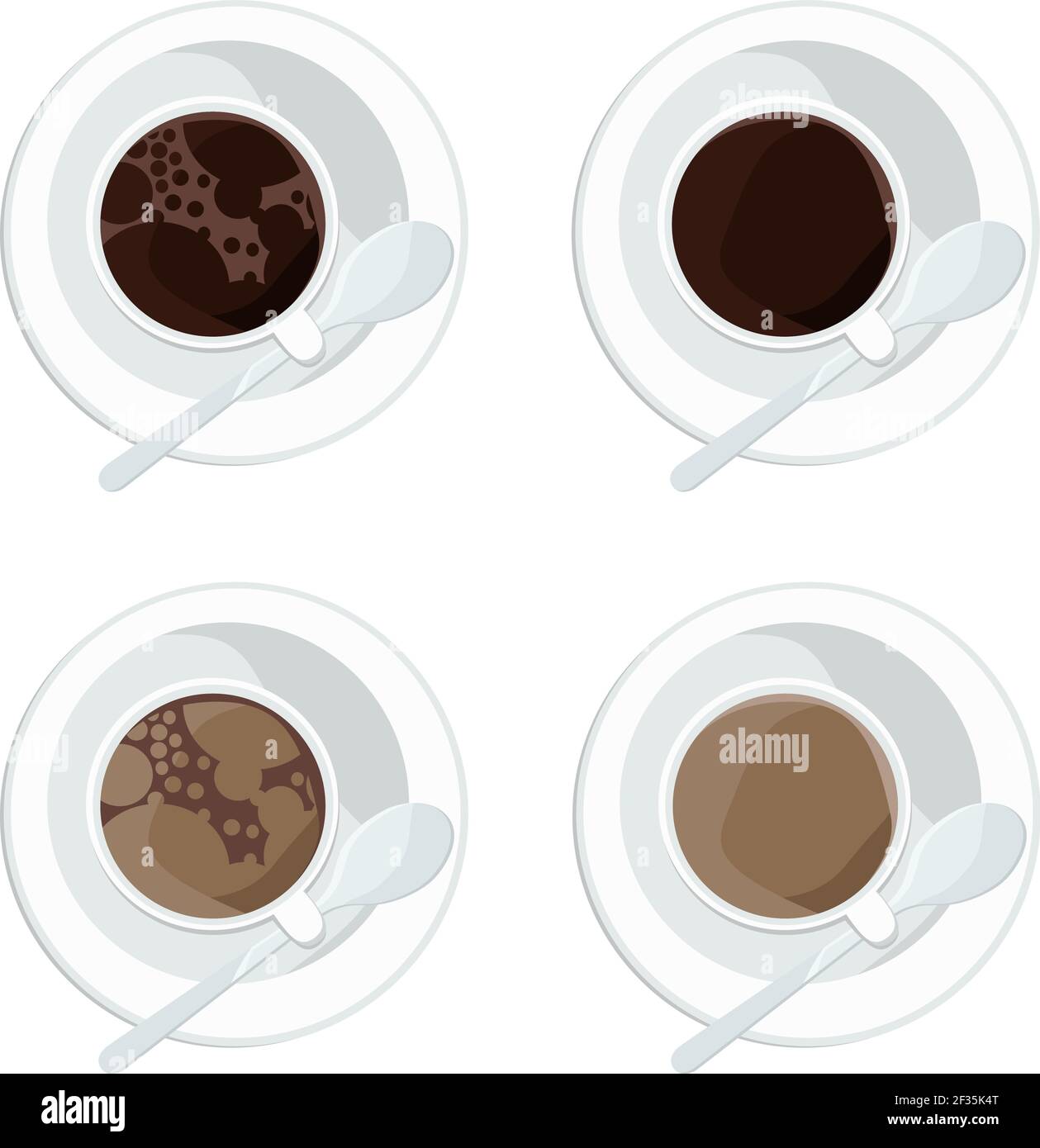 Cup of coffee - vector illustration Stock Vector Image & Art - Alamy