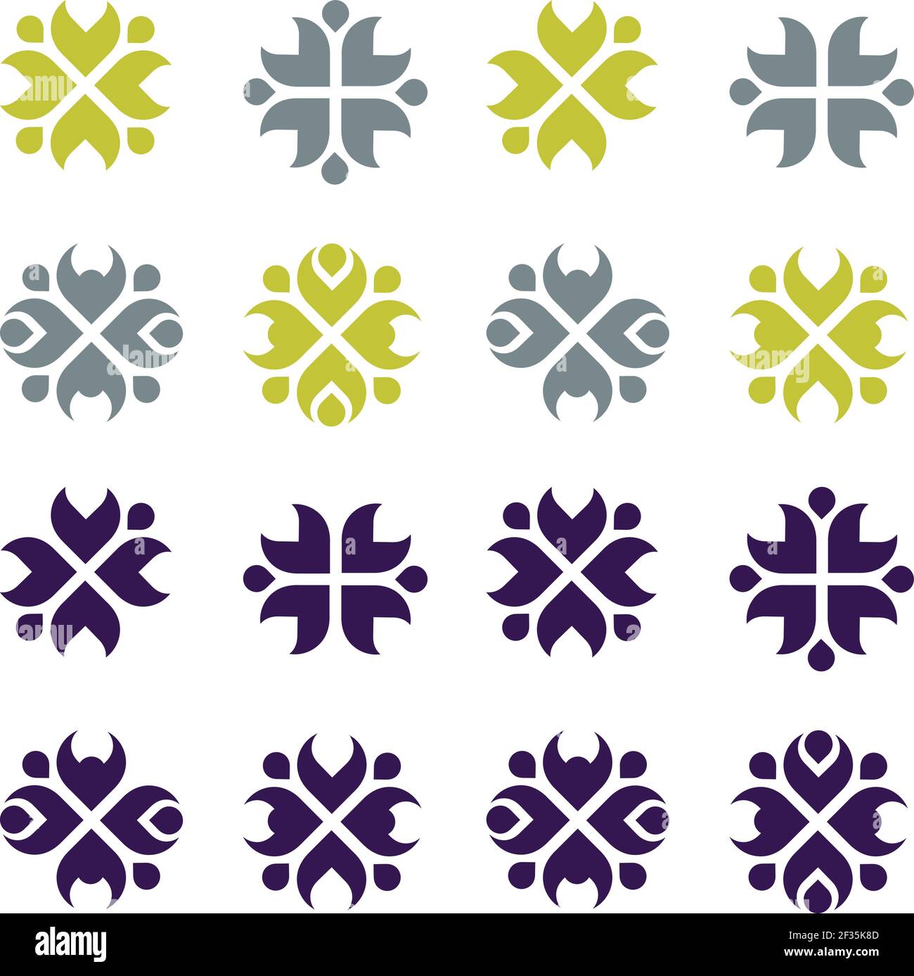 Set of rustic patterns - vector illustration Stock Vector Image & Art ...