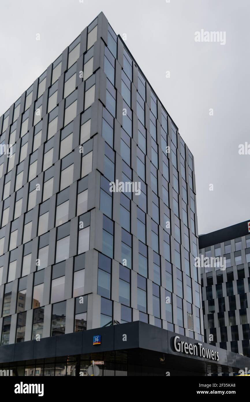 The green towers hi-res stock photography and images - Alamy