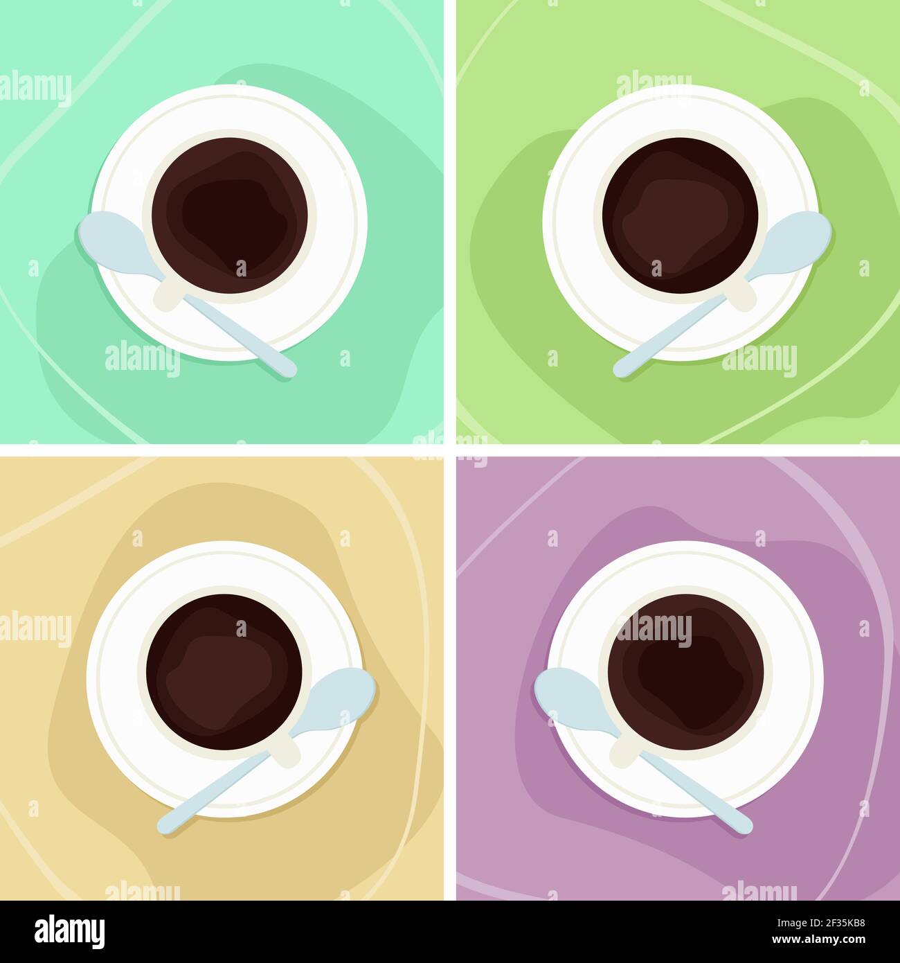 Black coffee - vector illustration Stock Vector Image & Art - Alamy