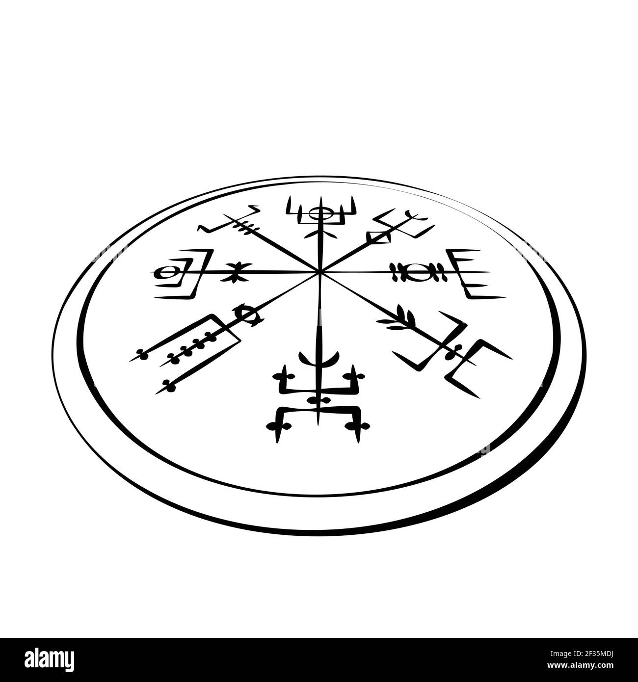 Sacred symbols in art Stock Vector Images - Alamy