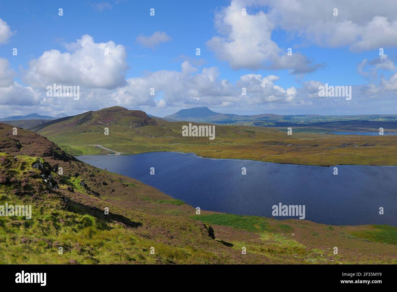 Lough Greenan & Crockmore, Lough Salt, West of Milford, County Donegal ...