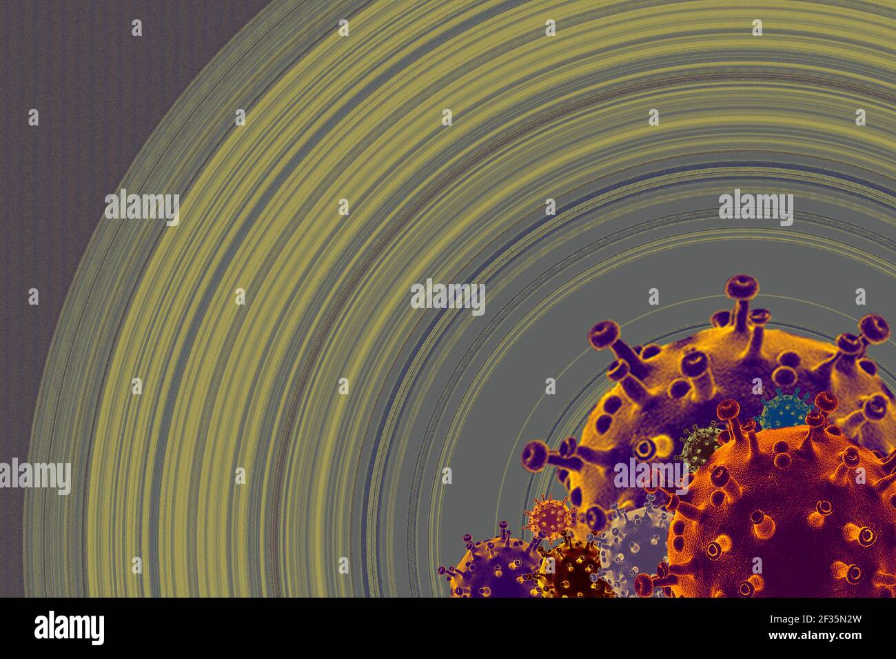 COVID-19 Coronavirus disease outbreak background. Stop spreading Corona ...