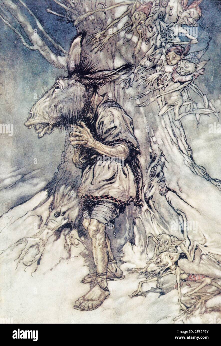 Arthur rackham wind in the willows hi-res stock photography and images ...