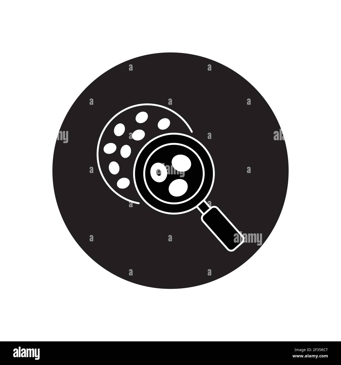 Autoimmune Disorder Black Glyph Icon Production Of Antibodies Sign