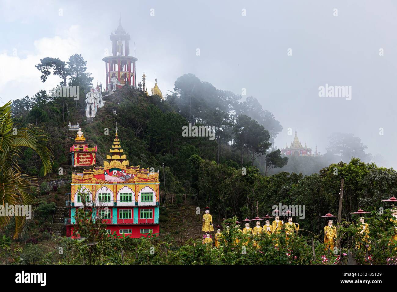 Mindat chin state myanmar hi-res stock photography and images - Alamy