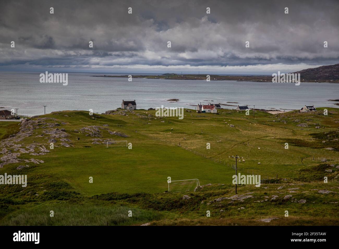 Eriskay football pitch hi-res stock photography and images - Alamy