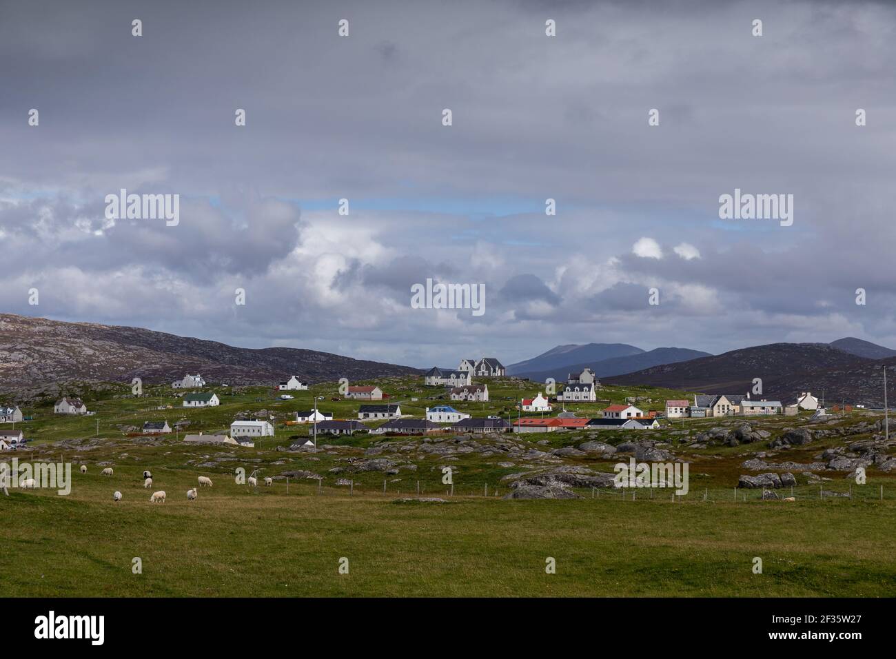 Eriskay village hi-res stock photography and images - Alamy
