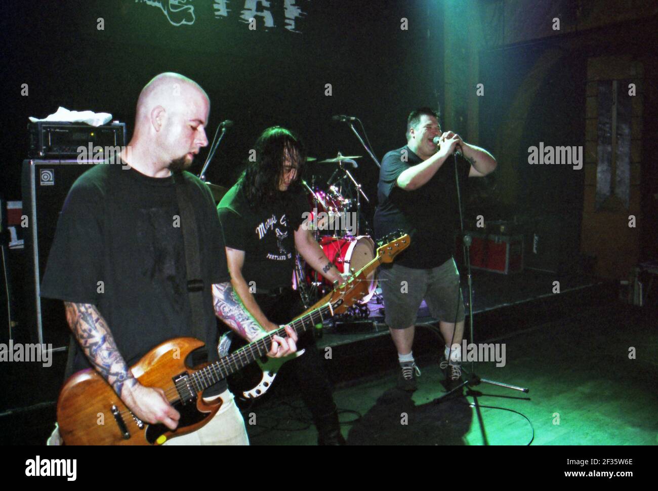 Poison Idea, American hardcore punk group in live concert at The ...