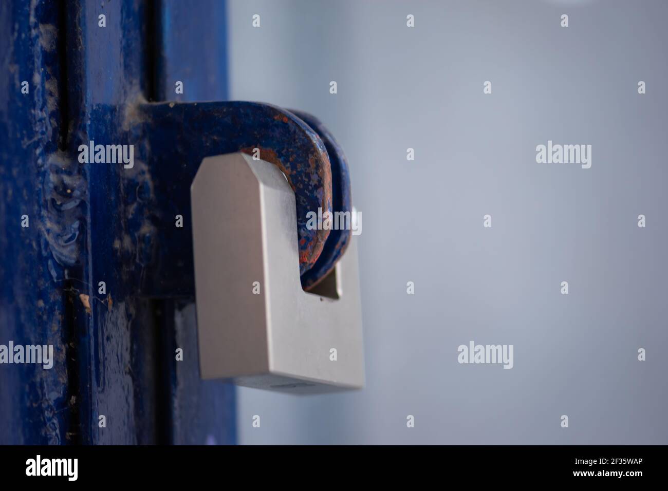Silver lock hi-res stock photography and images - Alamy