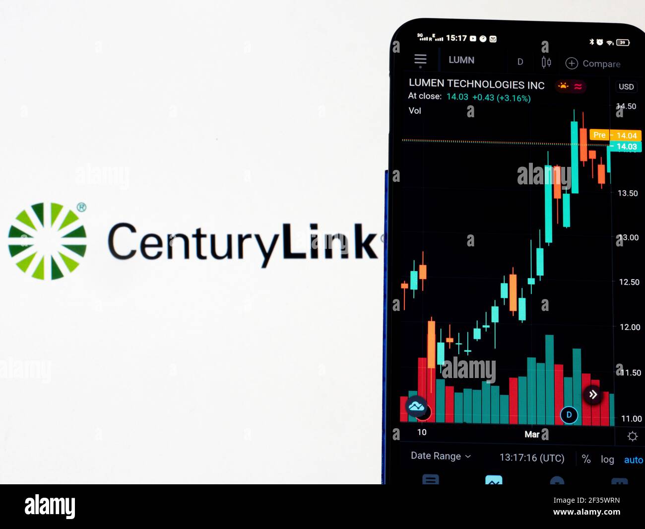 Centurylink logo hi-res stock photography and images - Alamy