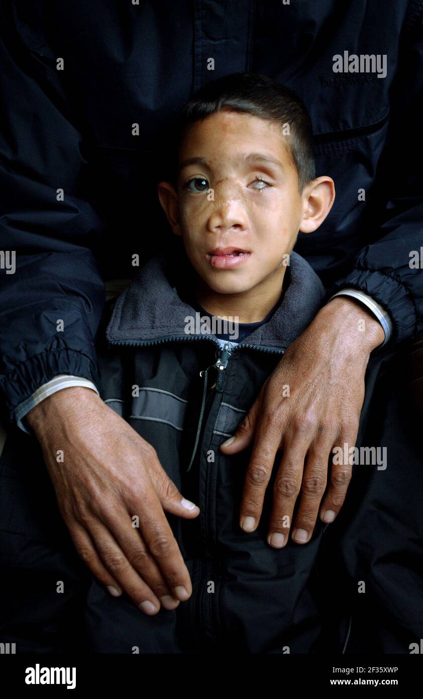 ALI HUSSEIN WITH HIS FATHER HUSSEIN MOHAMMAD JALOUB. ALI ,FROM IRAQ,WAS ...