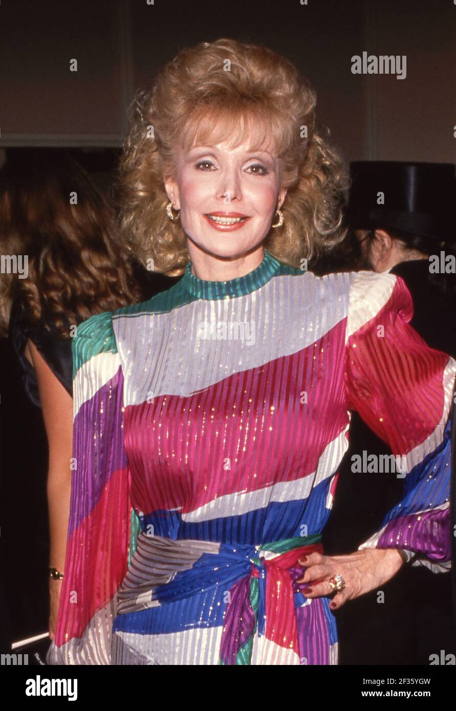 Rhonda Fleming January 1989 Credit: Ralph Dominguez/MediaPunch Stock ...