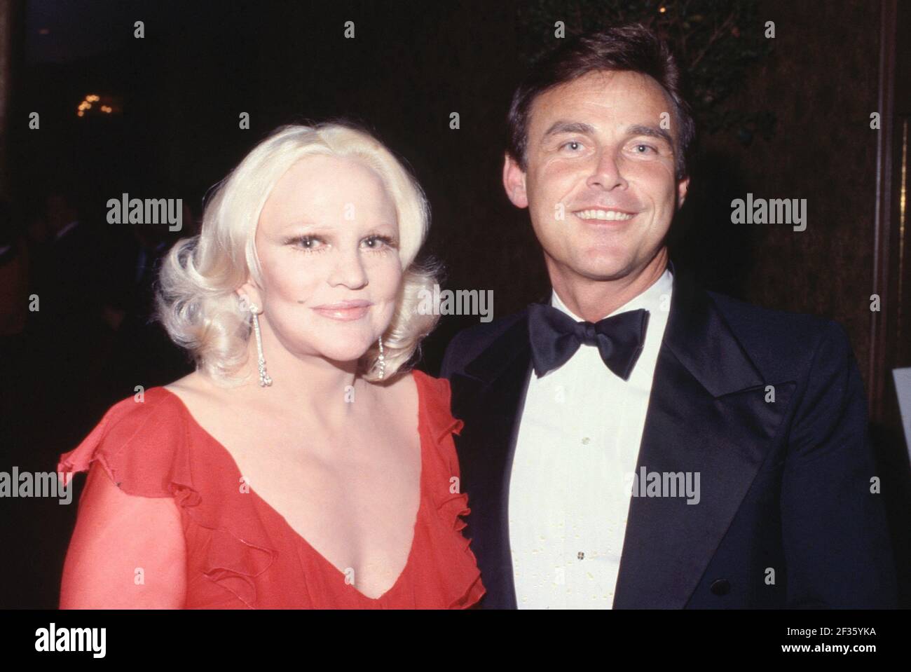 Peggy Lee and Bruce Vanderhoff 1987 Credit: Ralph Dominguez/MediaPunch ...