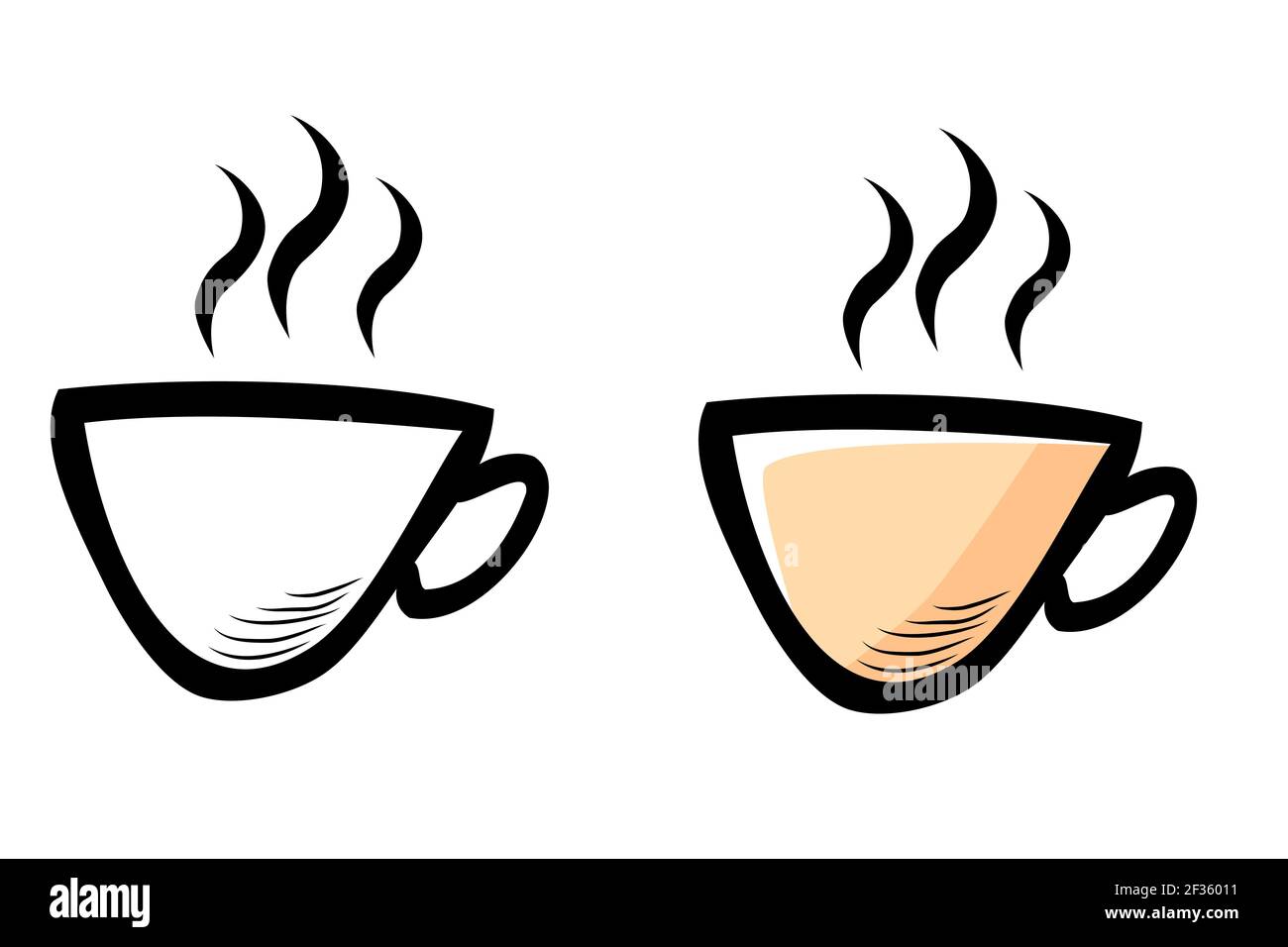 Thick glass cup Stock Vector Images - Alamy