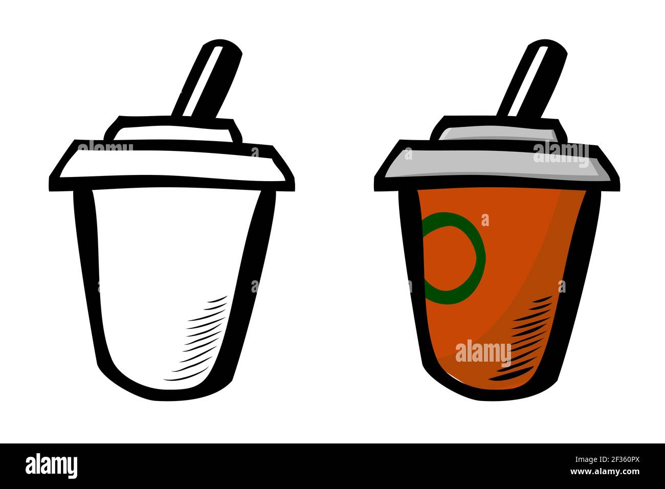 Simple doodle vector vectors Cut Out Stock Images & Pictures - Alamy