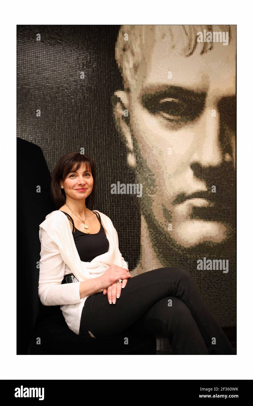 Sina Capaldo in her home in Hertfordshire. photograph by David Sandison ...