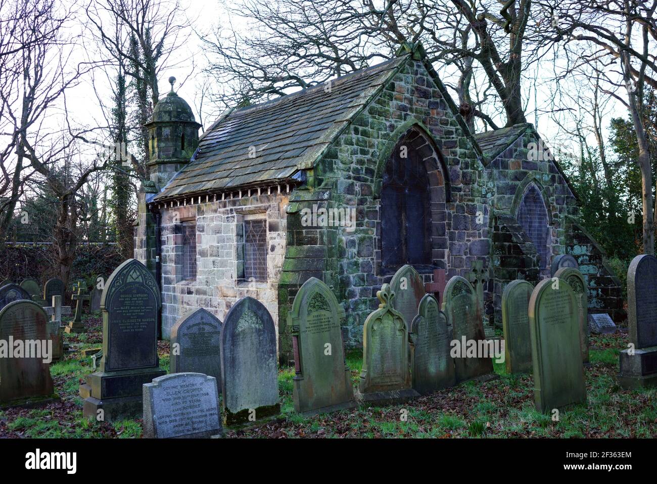 Ancient Maghull Chapel. St Andrews Church Maghull Stock Photo - Alamy