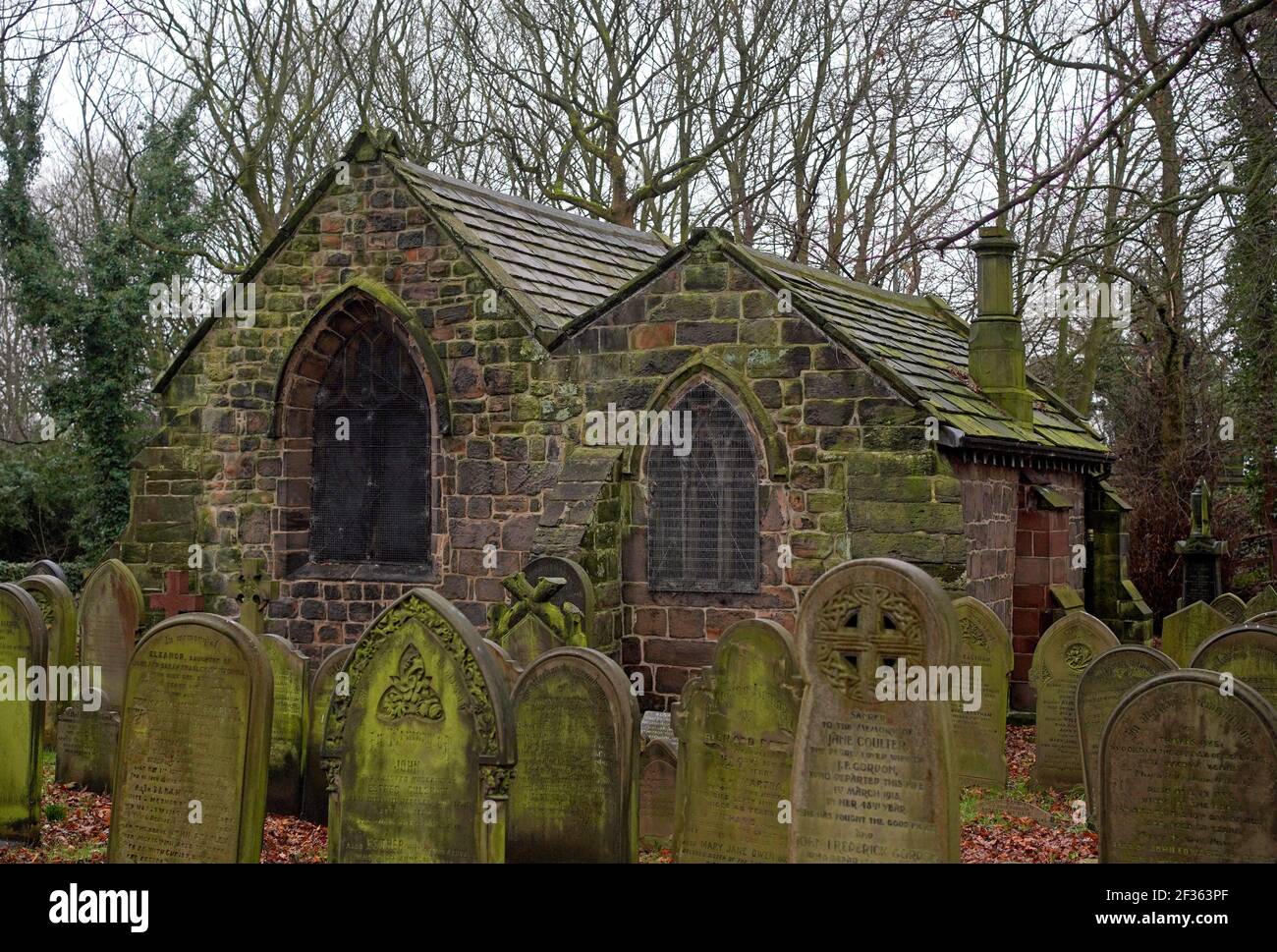 Ancient Maghull Chapel. St Andrews Church Maghull Stock Photo - Alamy