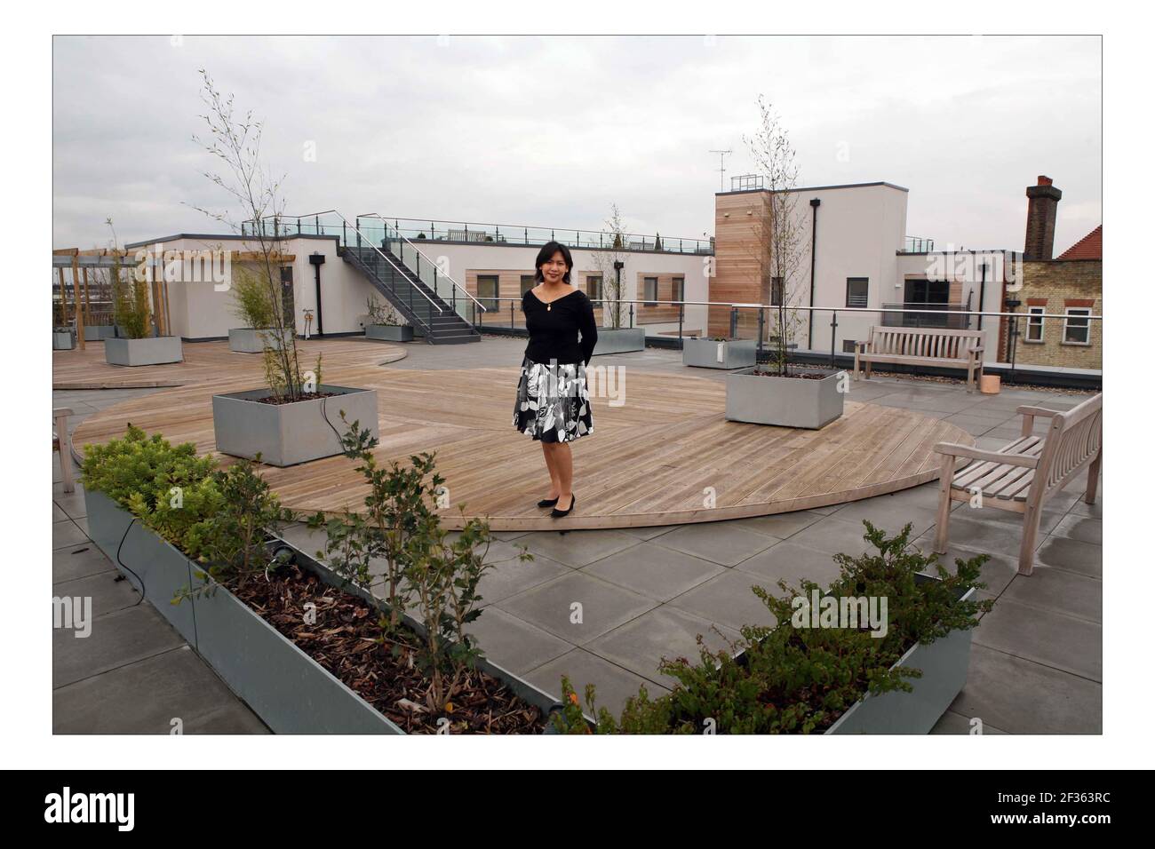 Property.... Fiona Chow in her first property, a flat in Wandsworth ...