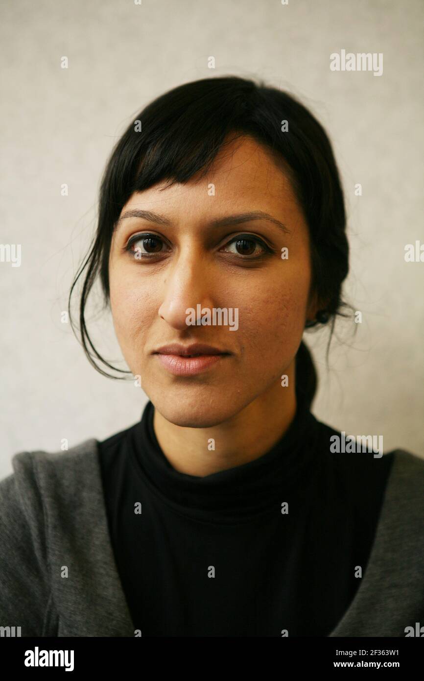 Arifa Akbar...... pic David Sandison 4/3/2008 Stock Photo - Alamy