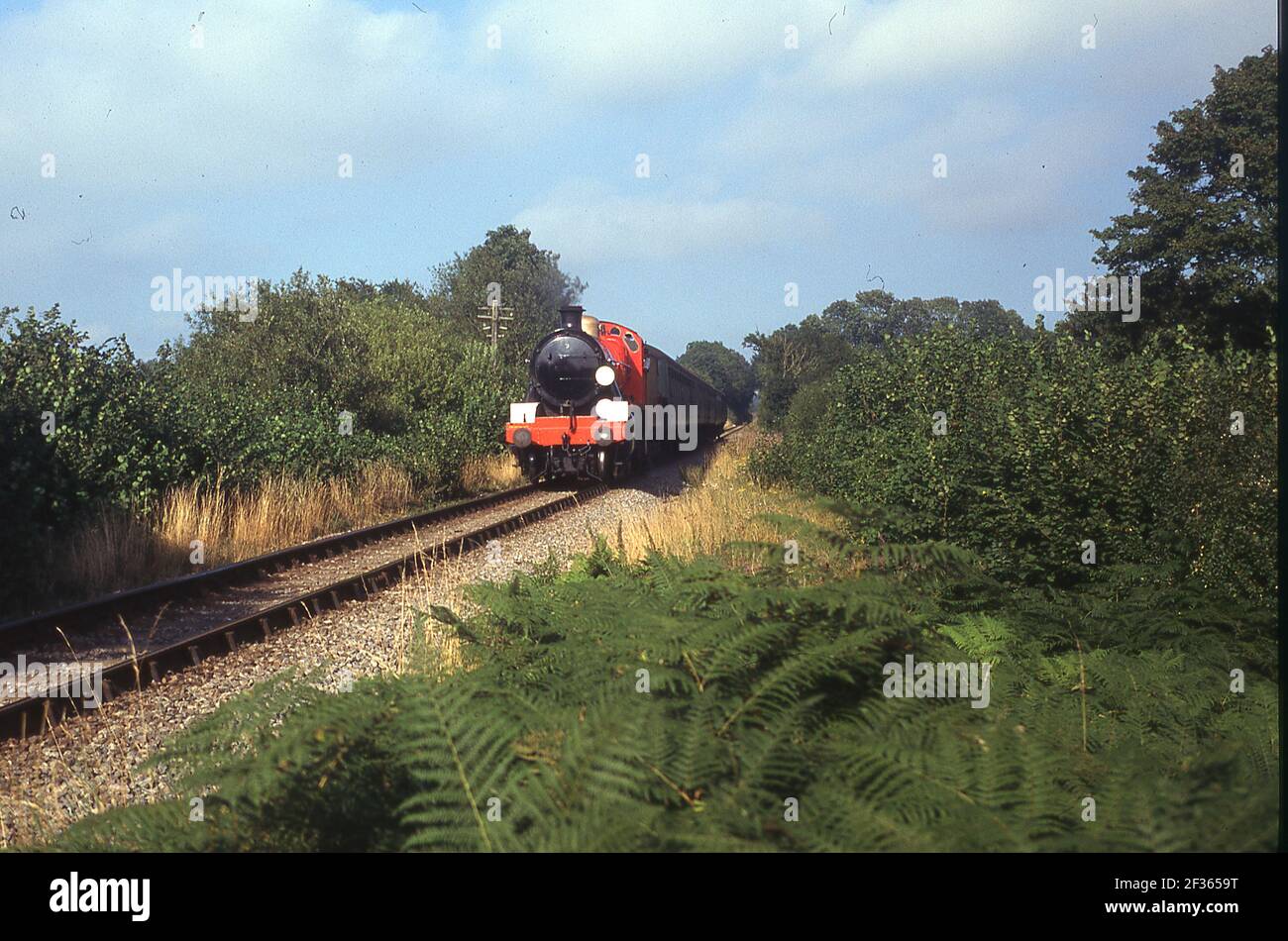 Medstead and four marks station watercress line hi-res stock ...