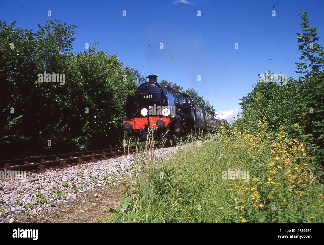 Steam and Diesel on the Watercress Line Stock Photo - Alamy