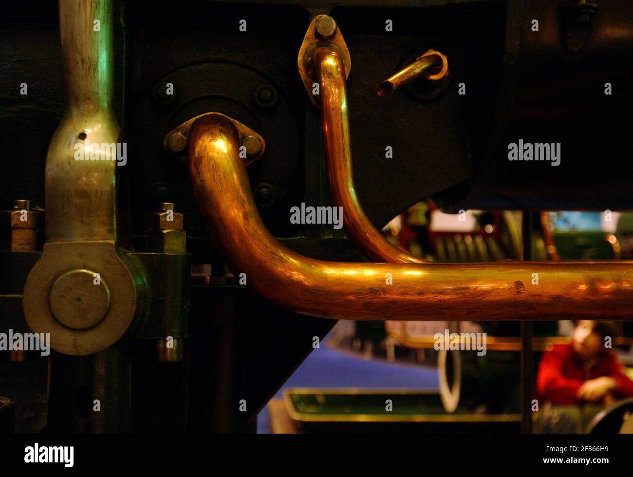 PARSONS AXIAL-FLOW STEAM TURBINE WITH DYNAMO,IN THE STEAM ENGINE HALL ...