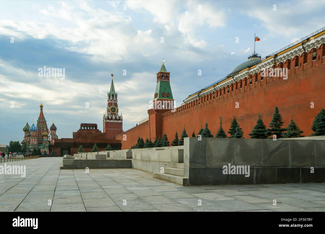 Red Square (day) - the main landmark of Moscow, Russia Stock Photo - Alamy