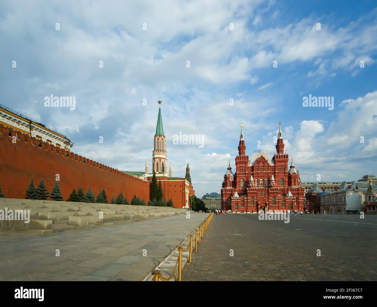 Red Square (day) - the main landmark of Moscow, Russia Stock Photo - Alamy