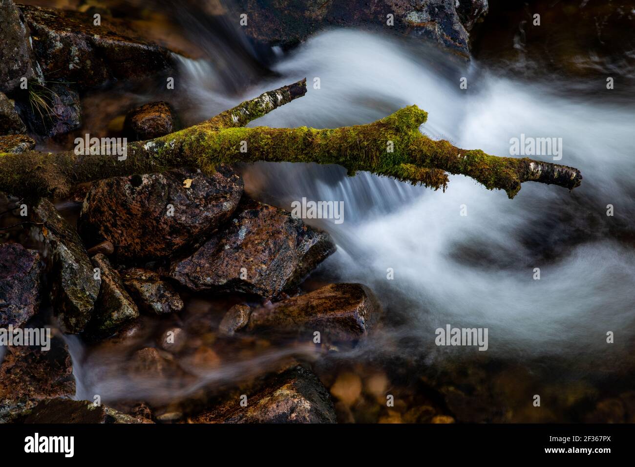 Scale Force Waterfall in Buttermere in the Lake District, Cumbria Stock ...