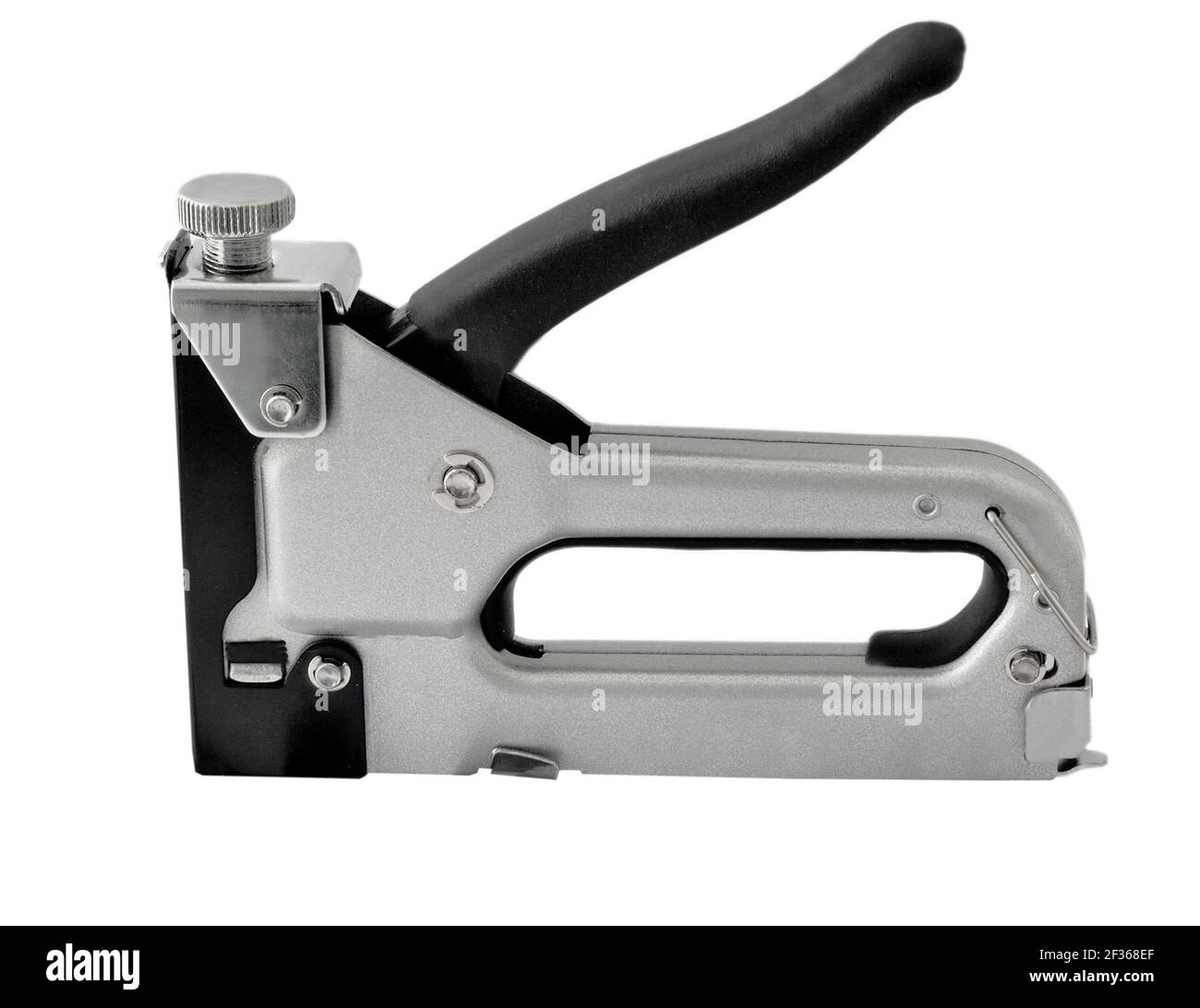 Heavy Duty Staple Gun Steel Construction isolated on white background ...