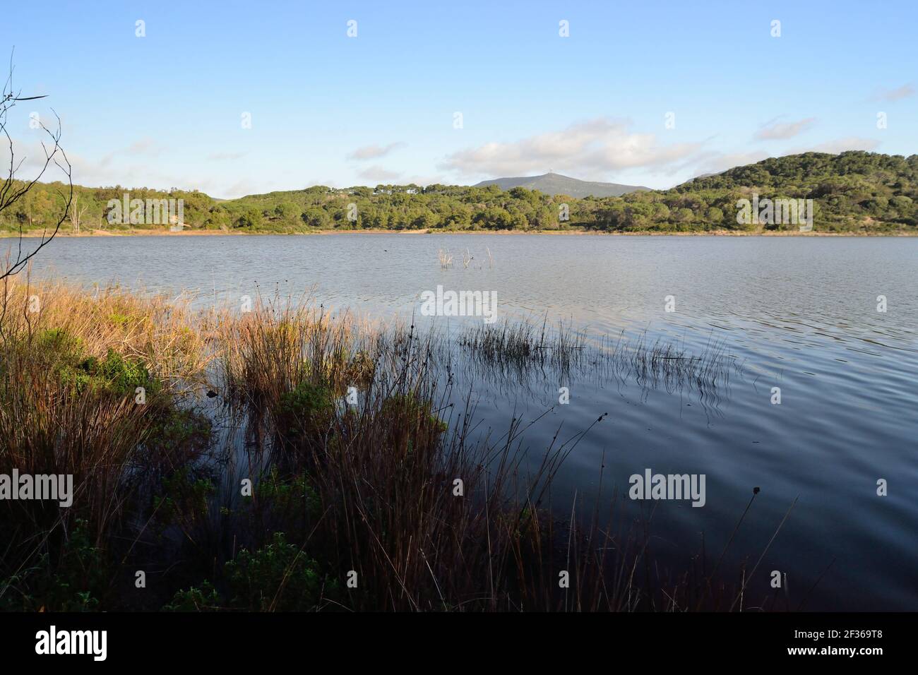 View of Baratz lake Stock Photo - Alamy