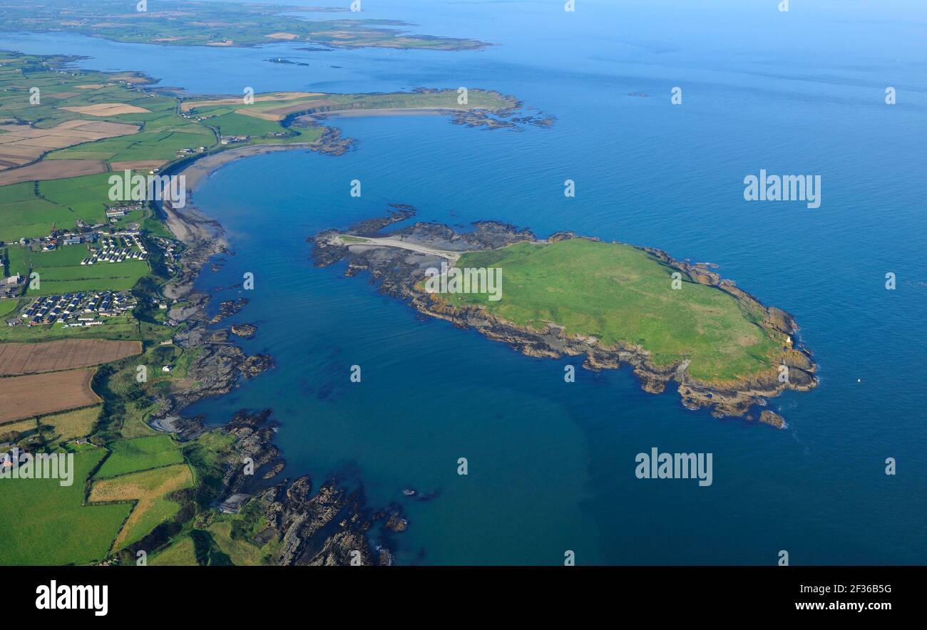 Aerial View Of Strangford High Resolution Stock Photography and Images ...