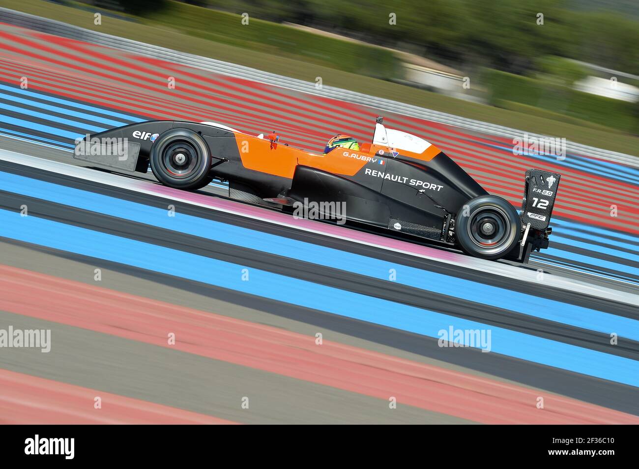 12 Gabriel Aubry FRA,team Tech 1 Racing.during the winter tests Formule ...