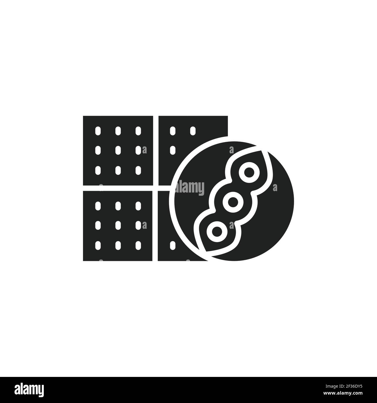 Food packaging cubes Cut Out Stock Images & Pictures - Alamy