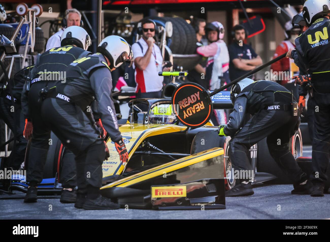 08 GHIOTTO Luca, Uni Virtuosi Racing, action, pit stop during 2019 FIA ...