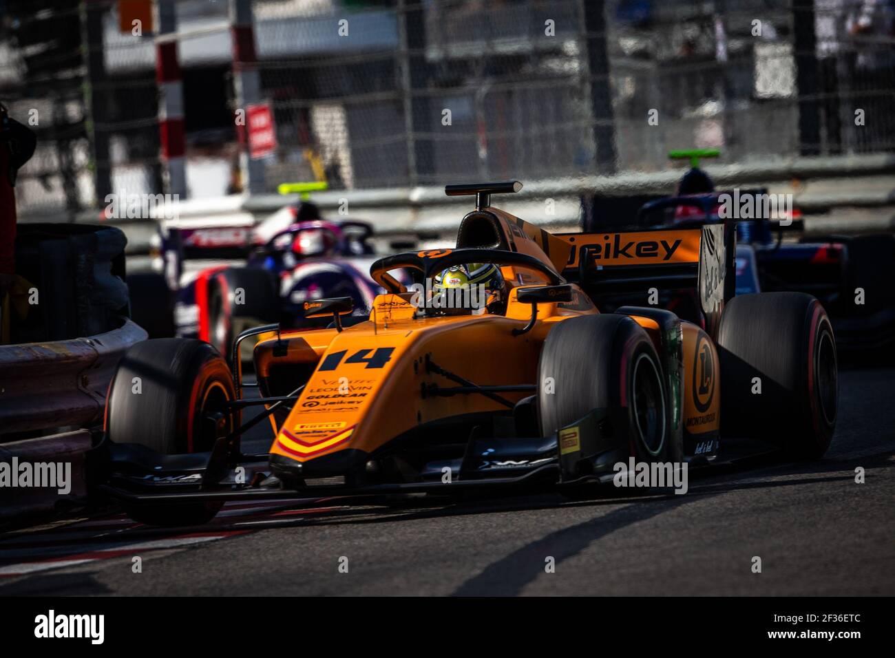 14 BOCCOLACCI Dorian, Campos Racing, action during 2019 FIA Formula 2 ...