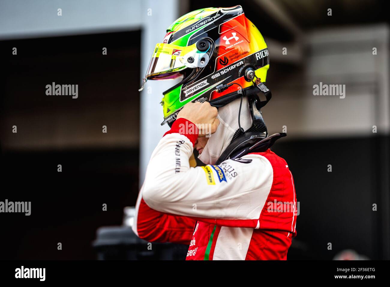 SCHUMACHER Mick, Prema Racing, portrait during 2019 FIA Formula 2 ...