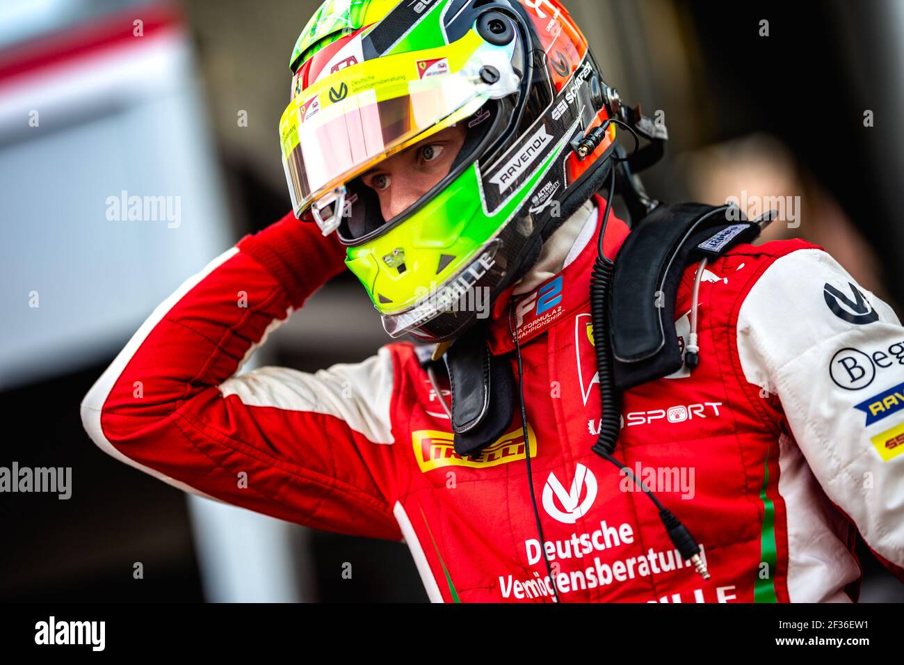 SCHUMACHER Mick, Prema Racing, portrait during 2019 FIA Formula 2 ...