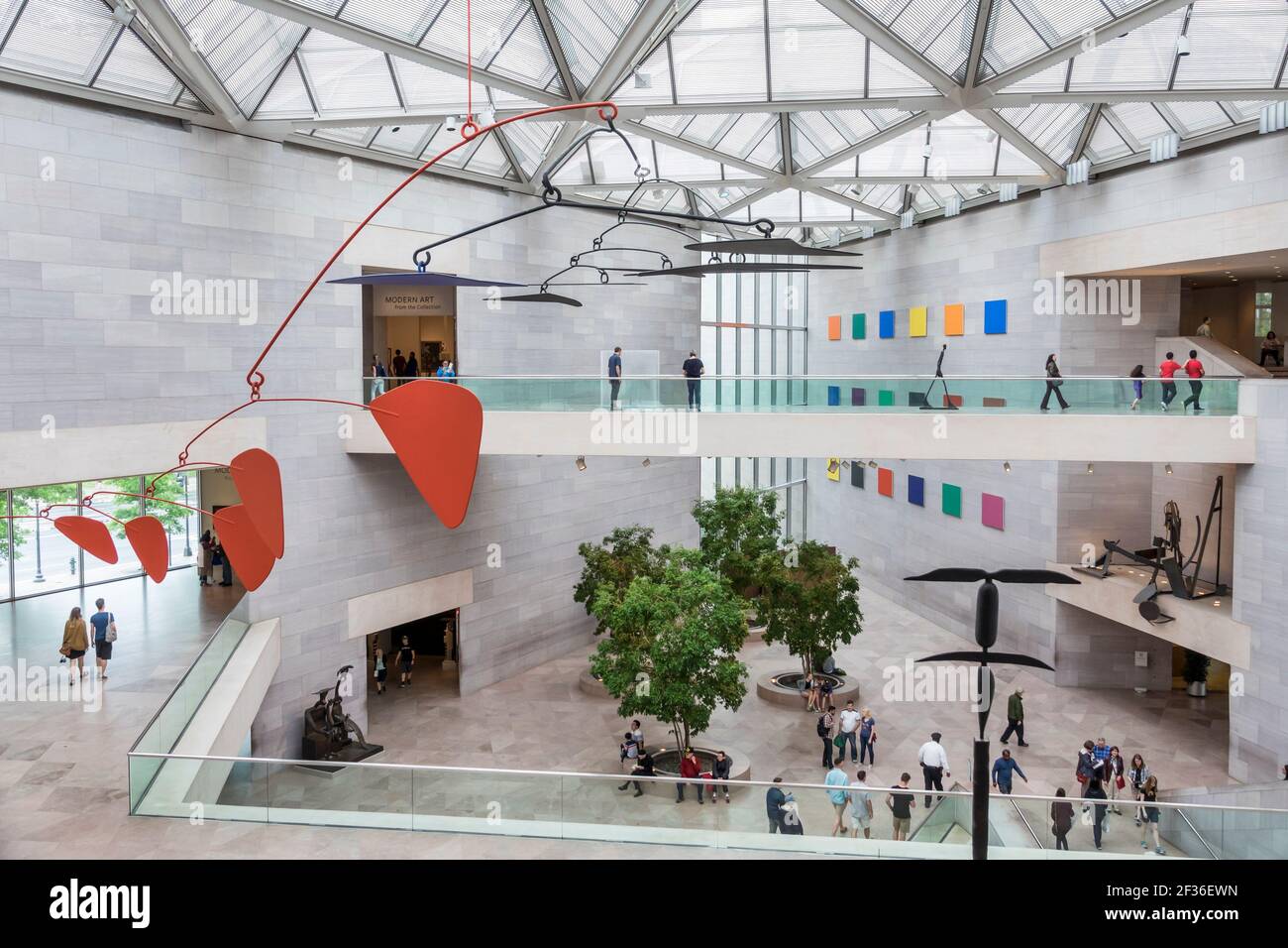 Calder mobile national gallery hi-res stock photography and images - Alamy