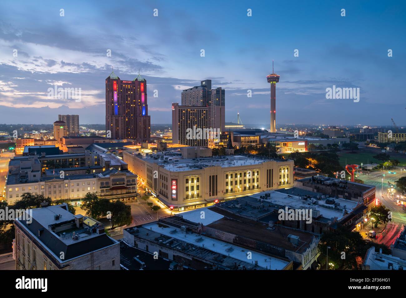 San antonio sunset hi-res stock photography and images - Alamy