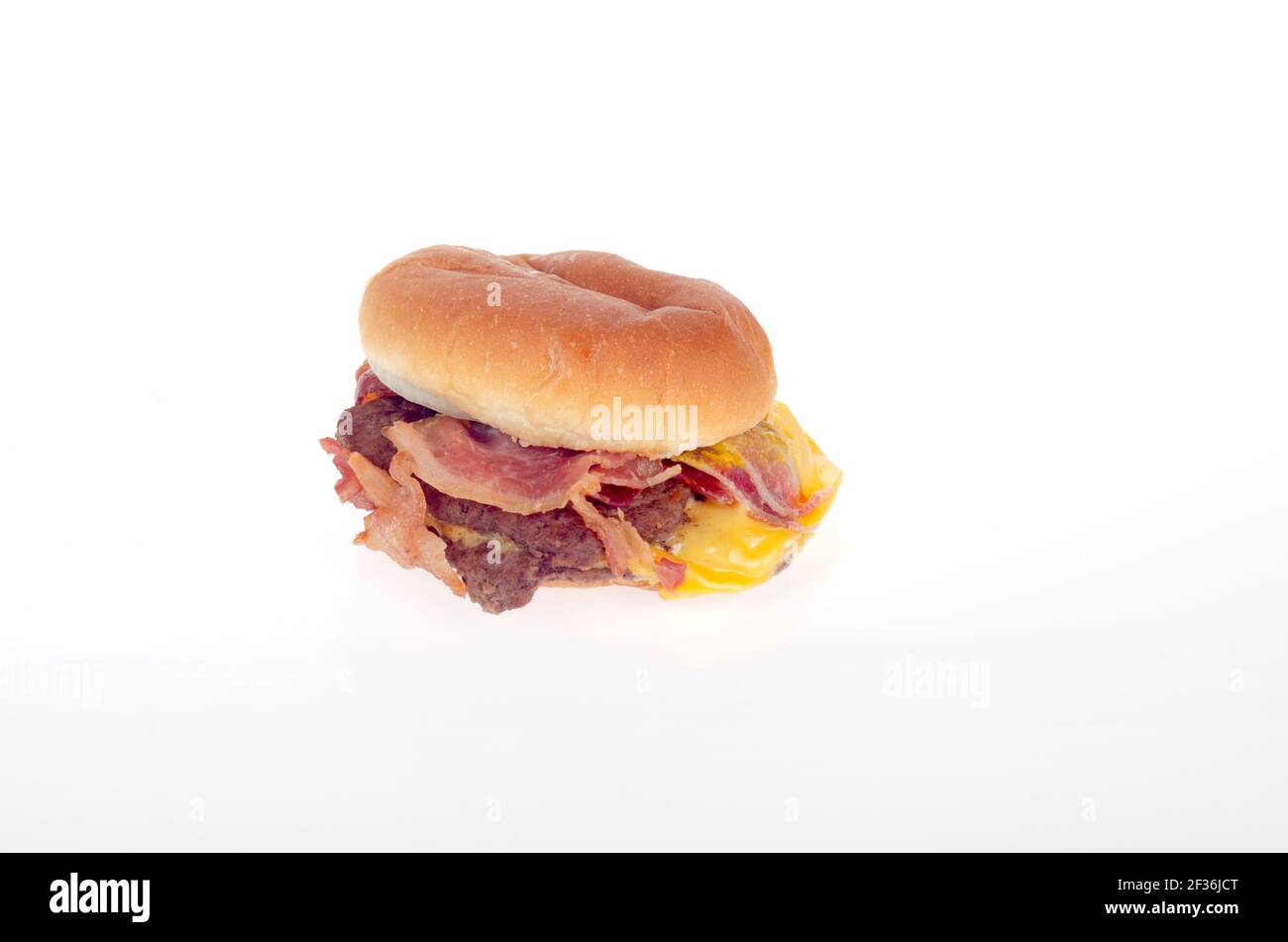 Double burger with 2 patties and cheese hi-res stock photography and ...