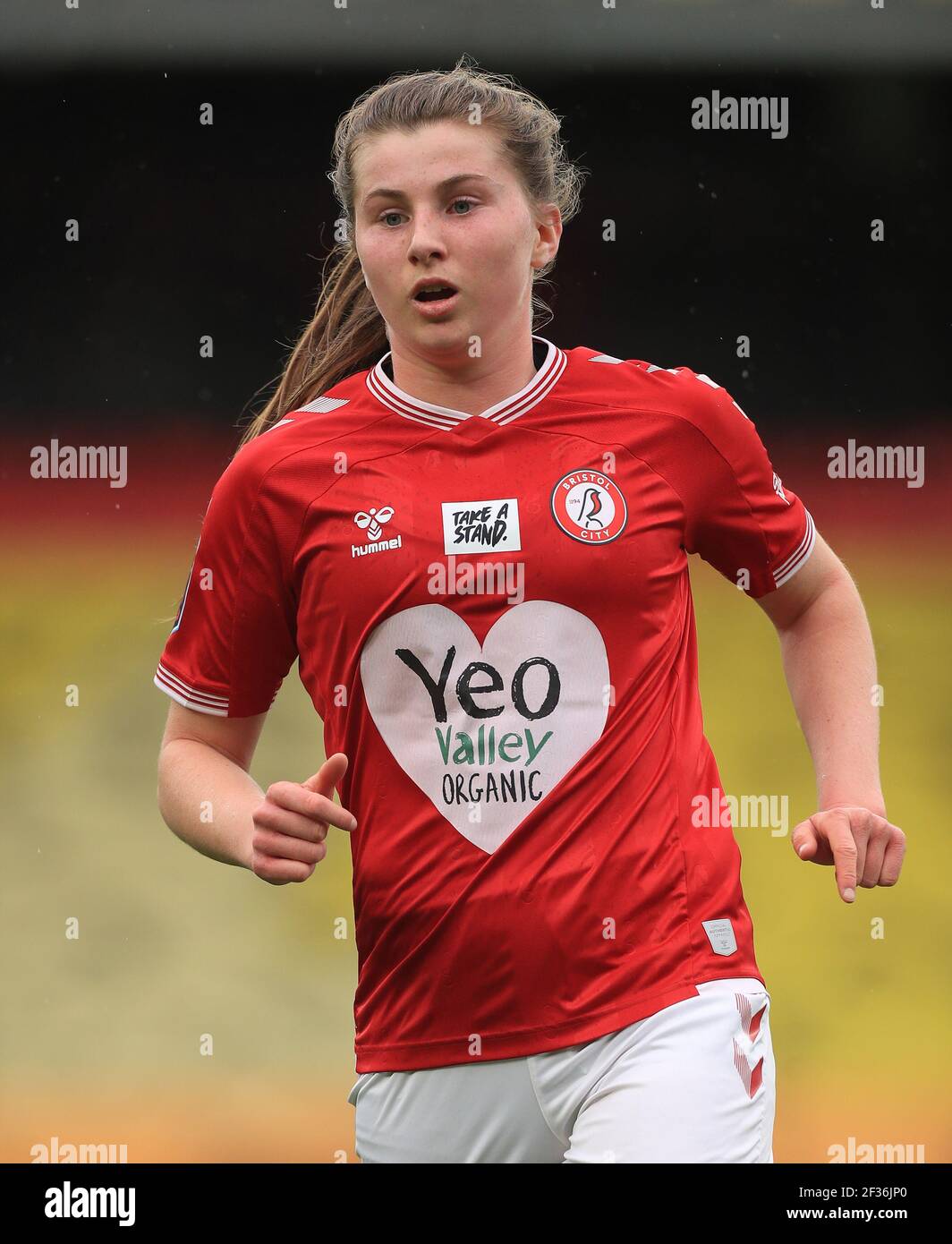 Bristol City's Emma Bissell during the FA Women's Continental Tyres ...